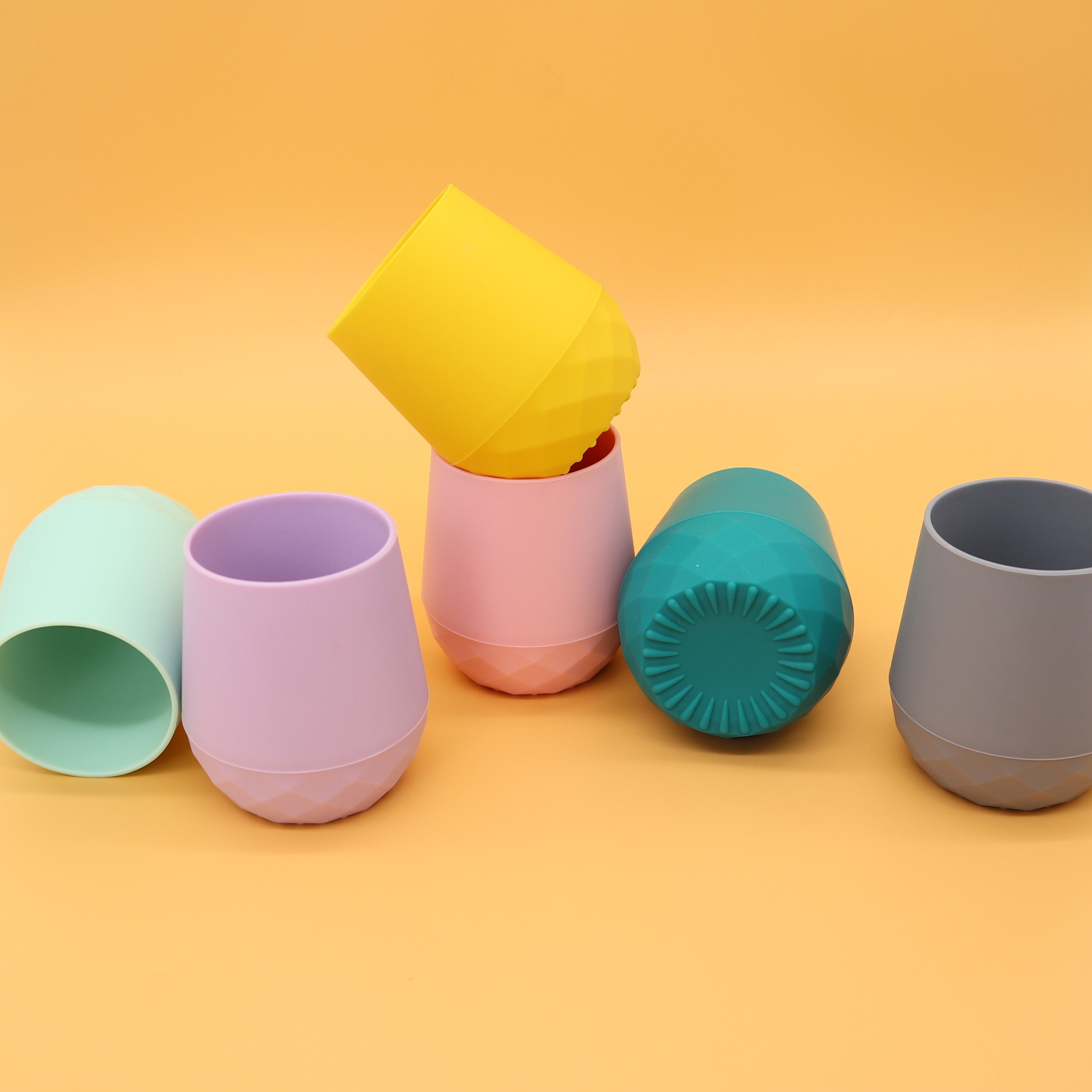 open cups - Silicone Baby Cups 6-12 Months, Open Cups Infant Training ...